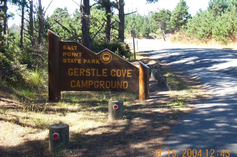Gerstle Cove Campground - California Coastal Trail Sonoma Section 3